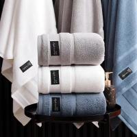 China Custom Embroidery Pure Cotton Towel Sets for Home or Hotel Vacation Rentals for sale
