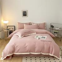 China Reactive Printing Luxury Bed Sheets in Orange Color for Custom Size Utopia Bedding Set for sale