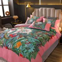 China 2023 Washed Silk Duvet Sets with Customized Color and National Standards Color Fastness for sale