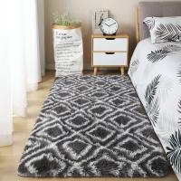 China Abstract Pattern Faux Sheepskin Fur Area Rugs for Floor Mat Carpet in Living Room for sale