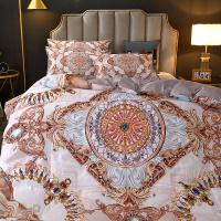 China Digital Printing Bedding Set with Polyester Comforter Cover and Luxury Bed Sheets for sale