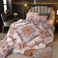 China Digital Printing Bedding Set with Polyester Comforter Cover and Luxury Bed Sheets for sale
