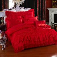 China 60 Count High End Lace Bedding Jacquard Fabric Queen 100% Organic Cotton Sheet Sets for sale