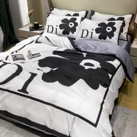 China Home Textiles Customized Color Bedding Set with Fitted Sheet and Designer Duvet Cover for sale