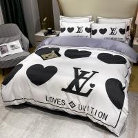 China 2023 Modern Polyester Heart Bedding Sheet Set for Luxury Bedding Quilts Duvet Cover for sale