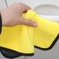 China Super Absorbent Microfiber Towel for Car Drying 30*40 500gs Make Up Remover Cloths for sale