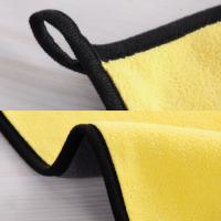 China Super Absorbent Microfiber Towel for Car Drying 30*40 500gs Make Up Remover Cloths for sale