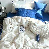 China Customized Size Luxury Bed Sheet Quilt Set in Soft and Comfortable Cotton for Double Bed for sale