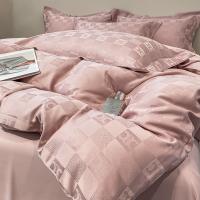 China Wedding Four-piece Kit Light Luxury Satin Jacquard 4-Piece Bedding Set for Your Bedroom for sale