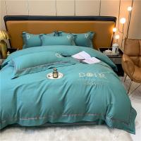 China National Standards Color Fastness Grade 200TC Embroidery Bed Flat Sheets Bedding Set ASD01 for sale