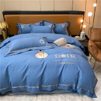 China All-Season Embroidered Cotton Bedding Sets Eco-friendly and Soft Hand Feel for Bedroom for sale
