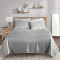 China 60s Bamboo Fiber Bedding Set for 2.5m Bed 300 TC Bed Sheet and Pillow Cover Included for sale