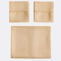 China Natural Bamboo Fiber Sheet Set 60s 300tc 3 pcs Pillowcase Duvet Cover King Queen Bedding for sale