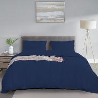 China Natural Bamboo Fiber Sheet Set 60s 300tc 3 pcs Pillowcase Duvet Cover King Queen Bedding for sale
