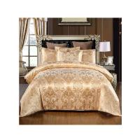 China European Style Rotary Screen Printing Satin Bedding Set 3 4 6 7 Piece Cotton Sheet Pillow Case Duvet Cover for sale