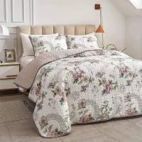 China Experience Ultimate Comfort with this 3 pcs Customizable Luxury Printed Quilted Set for sale