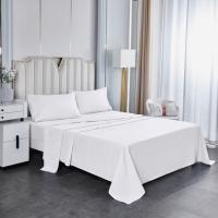 China Embroidered Pillowcase Solid Color Luxury Bedding Sets for Ready to Ship King Queen Bed for sale