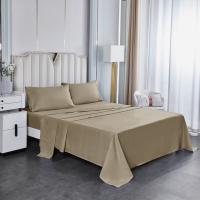 China Embroidered Pillowcase Solid Color Luxury Bedding Sets for Ready to Ship King Queen Bed for sale