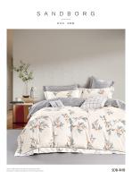China 6kg Cotton Luxury Bedding Set 4pcs Printing Sheets Quilt Duvet Cover Pillowcase Fitted Sheet for sale