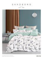 China 6kg Cotton Luxury Bedding Set 4pcs Printing Sheets Quilt Duvet Cover Pillowcase Fitted Sheet for sale