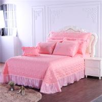 China Luxury Four-piece Wedding Bedding Set with Printed Comforter and 100% Cotton Duvet Sheet for sale