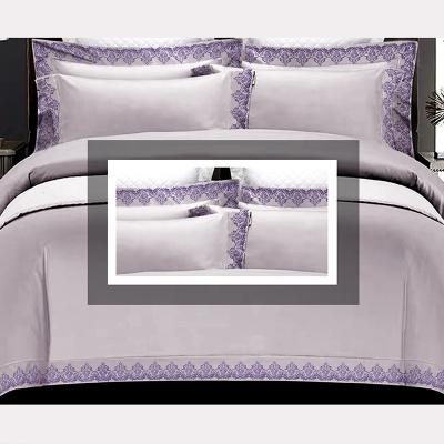 China 60 Fabric Count Duvet Set 2023 Summer Bedding Luxury Bed Set 100% Cotton for Hotel Home for sale