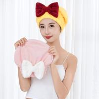 China Home Hair Turban Double Layer Microfiber Hair Wrap Towel Various Colors for Option for sale