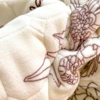 China Thickened Warm Winter Quilt 4-piece Set Lamb Fleece and Milk Fleece Plush Bed Covers for sale