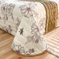 China Thickened Warm Winter Quilt 4-piece Set Lamb Fleece and Milk Fleece Plush Bed Covers for sale