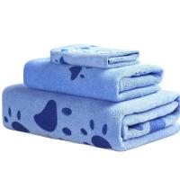 China Directly Sells Microfiber 3 Pieces Towel Set Custom Bath Towel Gift Set All Advantage for sale