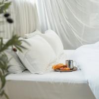 China 100% Organic Bamboo Bedsheet Set Duvet Cover Set with Deep Pocket Bed Sheets 2-2.5 kg for sale