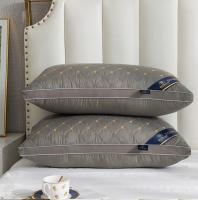 China 1.5-2 Kg Hilton Pillow Double Line Custom and Soft Hotel Bed Pillows for Hot Discounts for sale