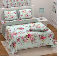China 108 x 108 Inches Custom Made Joint-Free Double Bedsheet in Twill Cotton for Weddings for sale