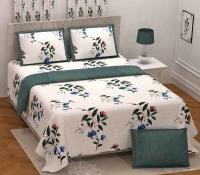 China 108 x 108 Inches Custom Made Joint-Free Double Bedsheet in Twill Cotton for Weddings for sale