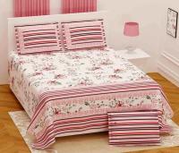 China 108 x 108 Inches Custom Made Joint-Free Double Bedsheet in Twill Cotton for Weddings for sale