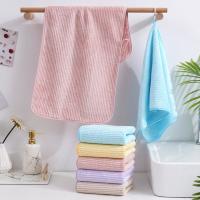 China 35x75cm Soft Microfiber Hand Towels for Bathroom and Spa Rectangle Shape Absorbent for sale