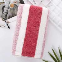 China Striped Microfiber Dish Towels for Superior Absorbency and Cleaning Power for sale