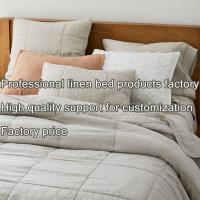 China Breathable 100% French Linen Bedding Set for a Cozy and Luxurious Sleep Experience for sale