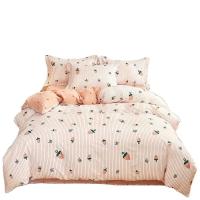 China Multi Colors 100% Cotton Double Bedding Set King Size Duvet Cover for Home Hotel for sale