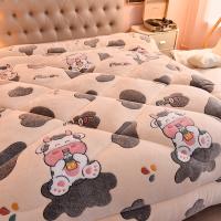 China Stay Warm and Luxurious with Our Ready Stock Velvet Embroidered Heavy Quilt for sale