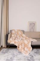 China Double Layer Thick Printed Blanket Christmas Style Coral Fleece Throw Sherpa Plush Blanket for sale