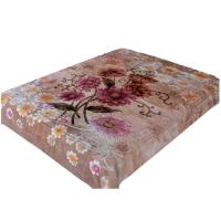 China 1kg-6kg Heavy Weight Mink Raschel Blanket for Winter Single and Double Layer Pattern for sale