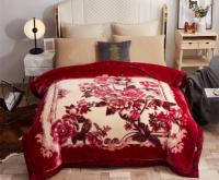 China 1kg-6kg Heavy Weight Mink Raschel Blanket for Winter Single and Double Layer Pattern for sale