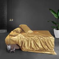 China Reactive Printing Luxury Silk Satin Bedding Set Pure Mulberry 19 Momme Silk 4pcs for Home for sale