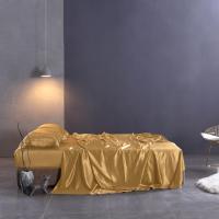 China Reactive Printing Luxury Silk Satin Bedding Set Pure Mulberry 19 Momme Silk 4pcs for Home for sale