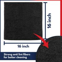 China Customized Microfiber Cleaning Cloth for Car Polishing 80% Polyester 20% Polyamide for sale