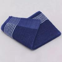 China Printed Stripes Cotton Golf Towel for Adult Golfers Custom Logo and Design for sale