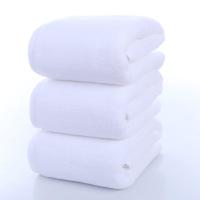 China 100% Cotton Thick Towel 80*180cm Multi Size 21S White Soft Bath Towel 600g for Summer for sale