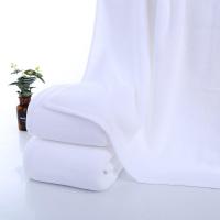 China 100% Cotton Thick Towel 80*180cm Multi Size 21S White Soft Bath Towel 600g for Summer for sale