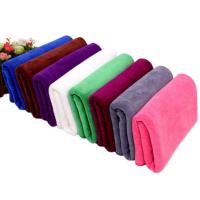 China Cheaper Microfiber Hair Barber Beauty Salon Towel with Quick-Dry and Printing Logo for sale